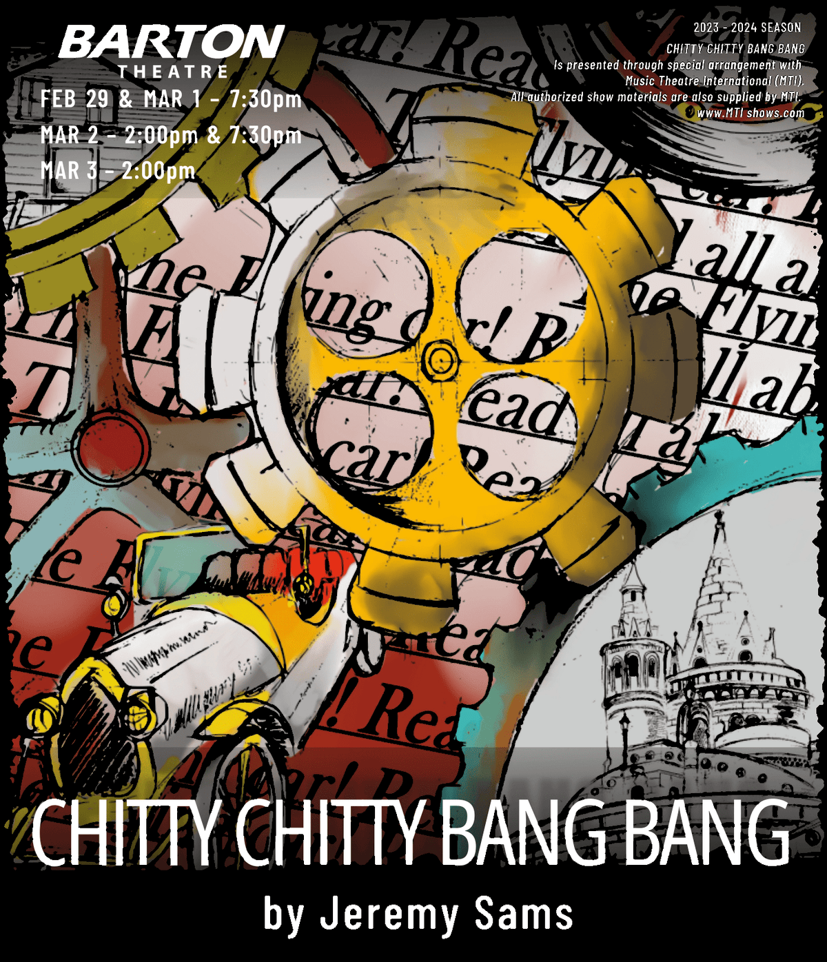 Chitty Chitty Bang Bang Musical — Armor Ink