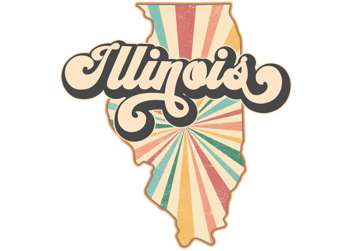 Illinois DTF Transfers Collection: Celebrate the Heartland