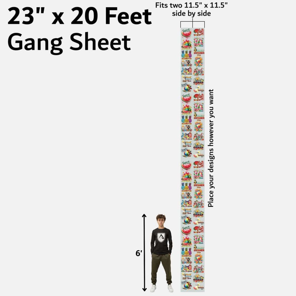 Upload Custom DTF Gang Sheets – Premium Quality & Fast TAT