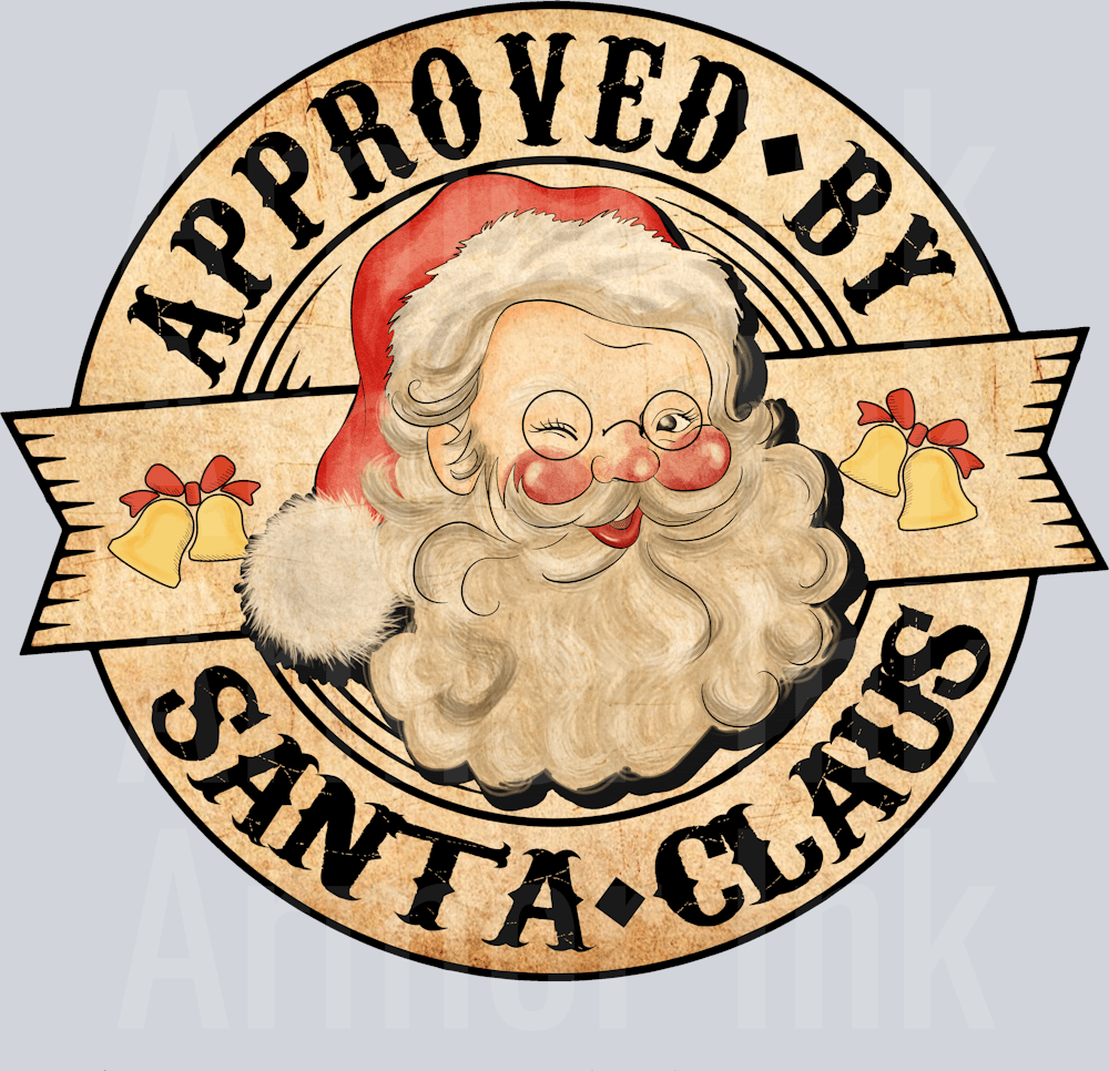 Approved By Santa Claus Armor Ink