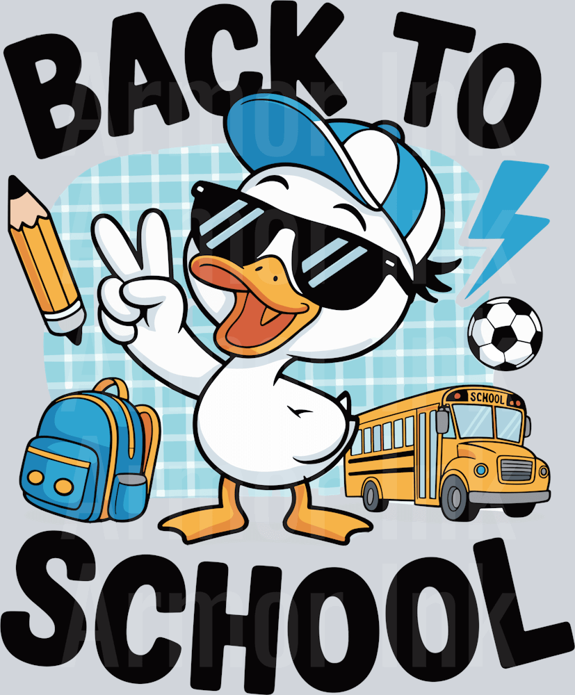 Back To School Duck Armor Ink