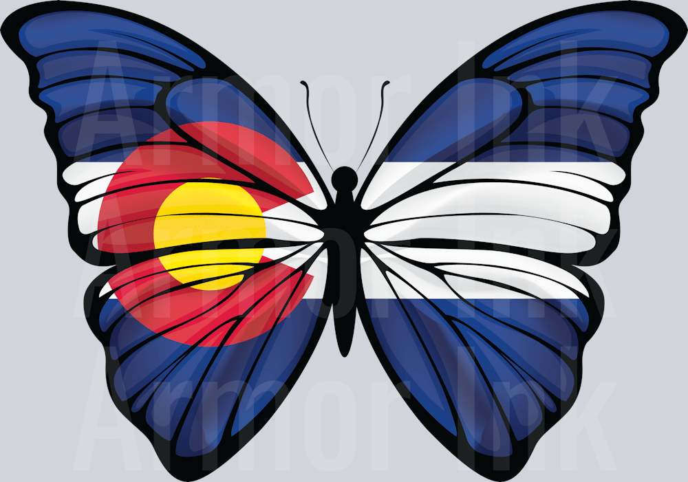 Colorado Butterfly Armor Ink