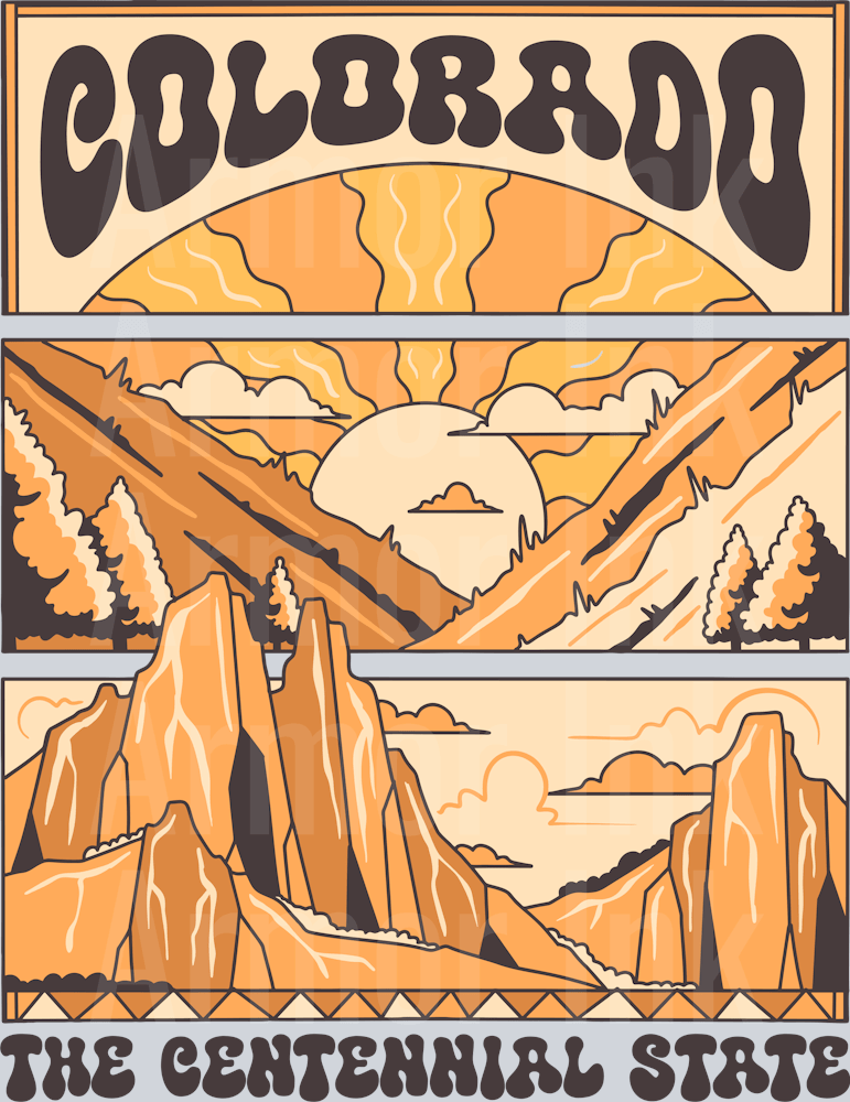 Colorado Centennial State Armor Ink