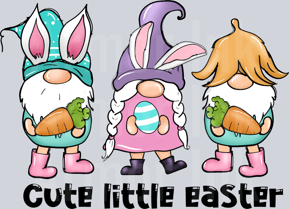 Cute Little Easter DTF Transfer | Ready-To-Press
