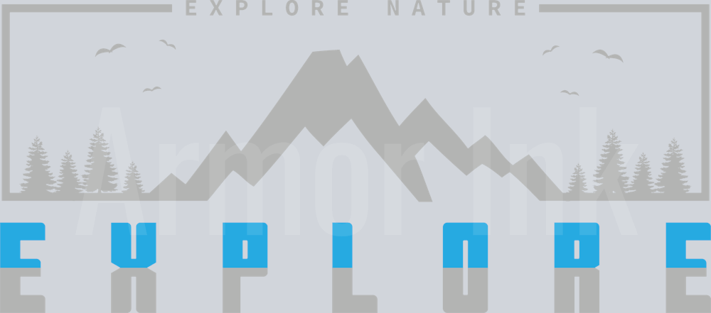 Explore Nature DTF Transfer | Ready-To-Press