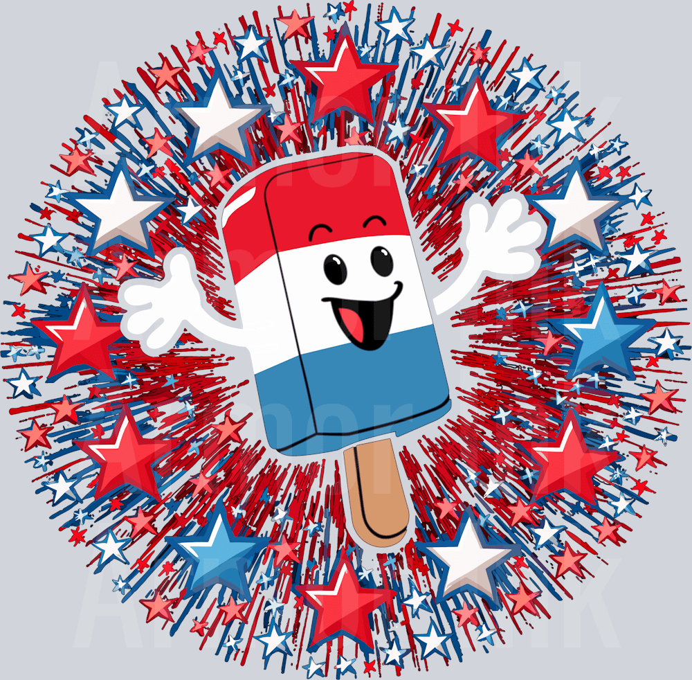 Firework Popsicle Armor Ink