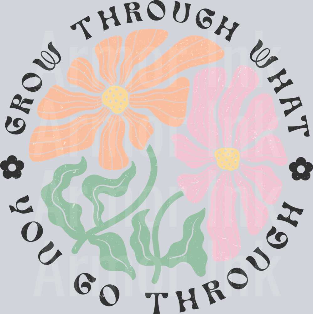 Grow Through What You Go Through Inspirational Product