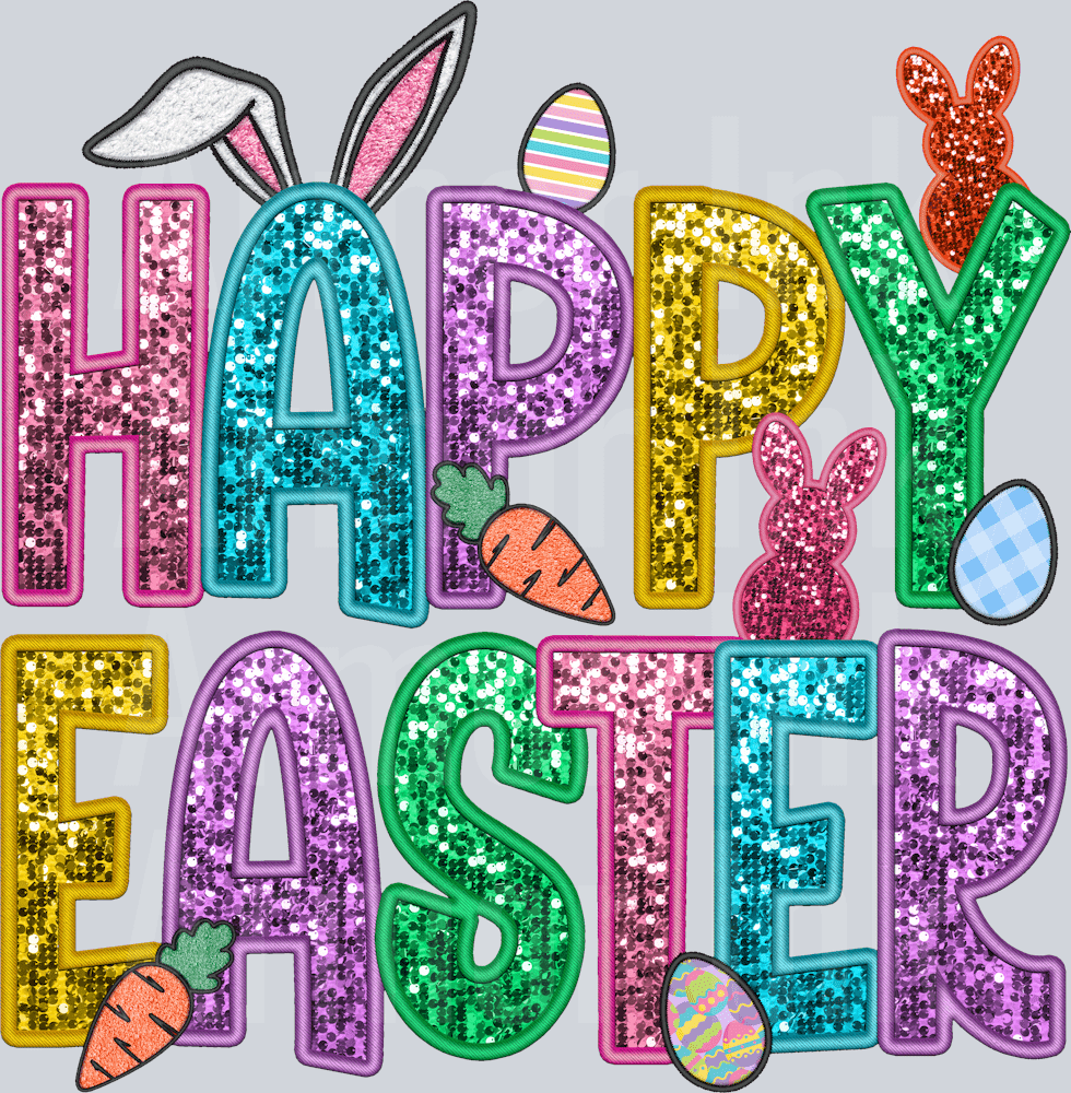 Sequin Glitter for Happy Easter Celebrations