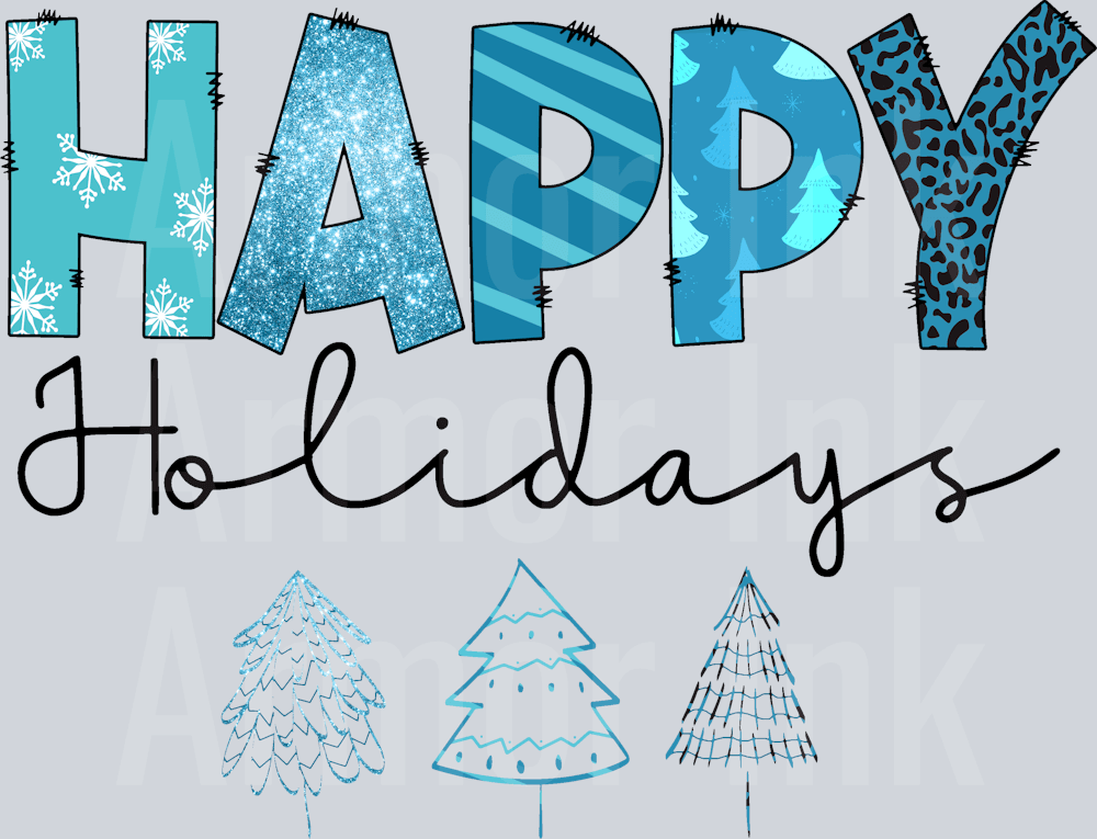 Happy Holidays Armor Ink
