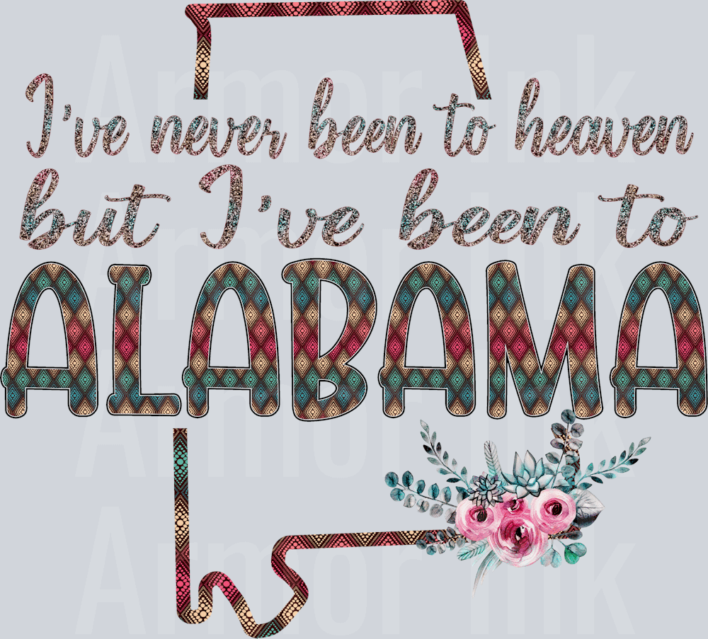 Heaven-Inspired Alabama T-Shirt Design