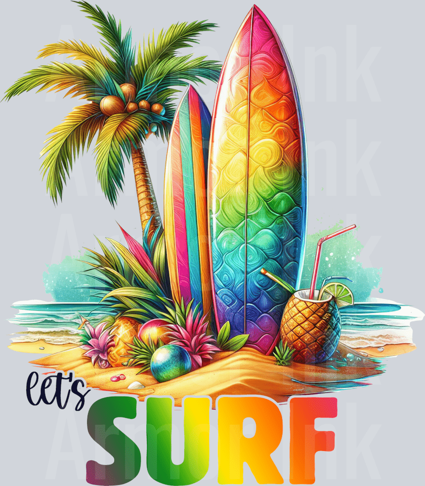 Lets Surf Armor Ink