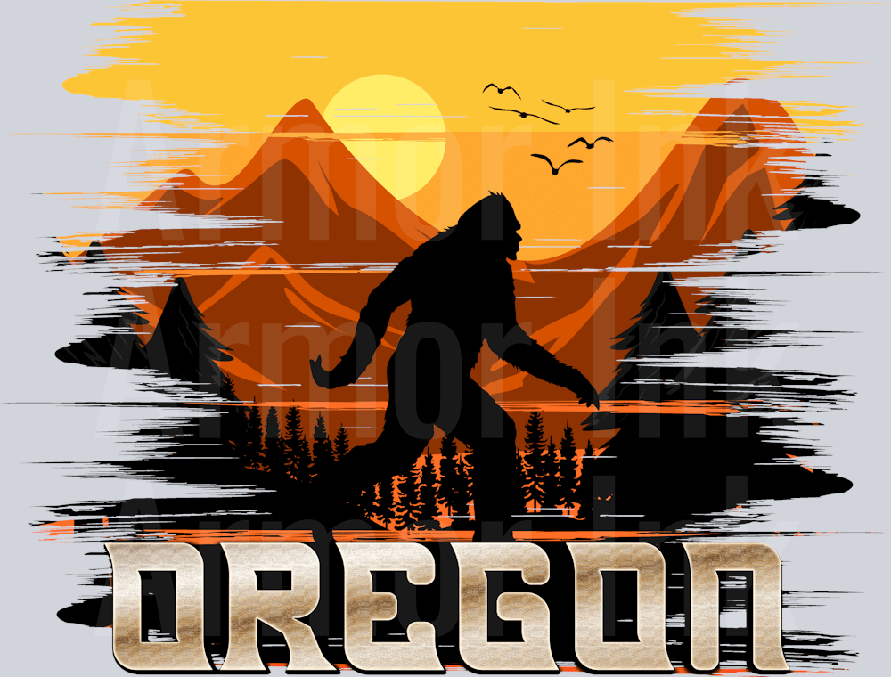 Oregon Bigfoot Armor Ink