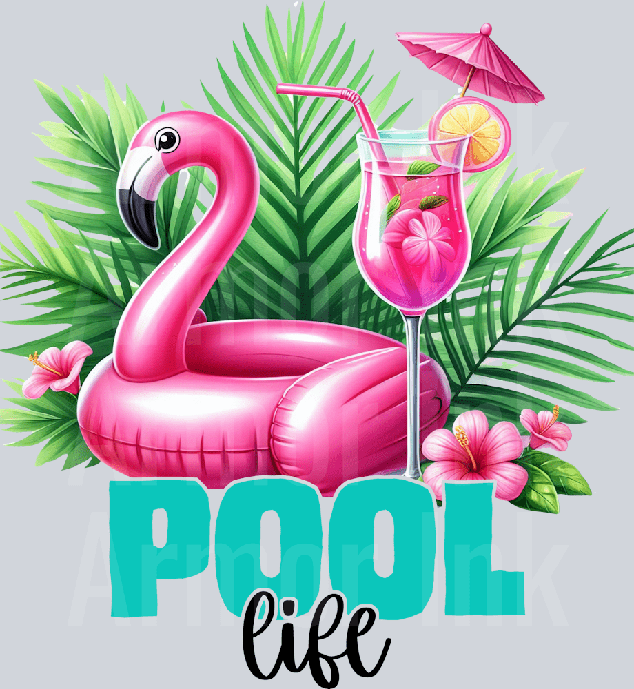 Pool Life DTF Transfer | Ready-To-Press