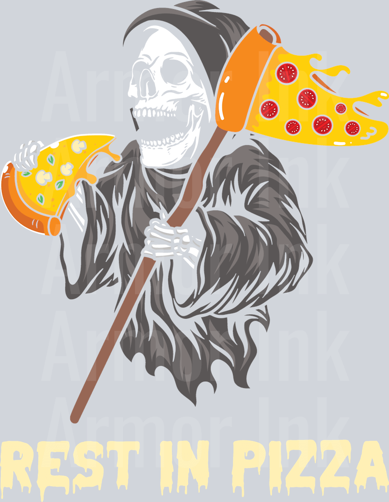 Rest In Pizza Armor Ink