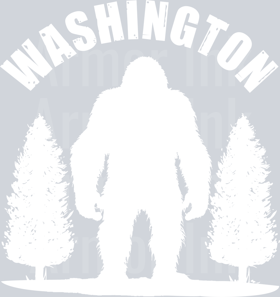 Washington Bigfoot Armor Ink