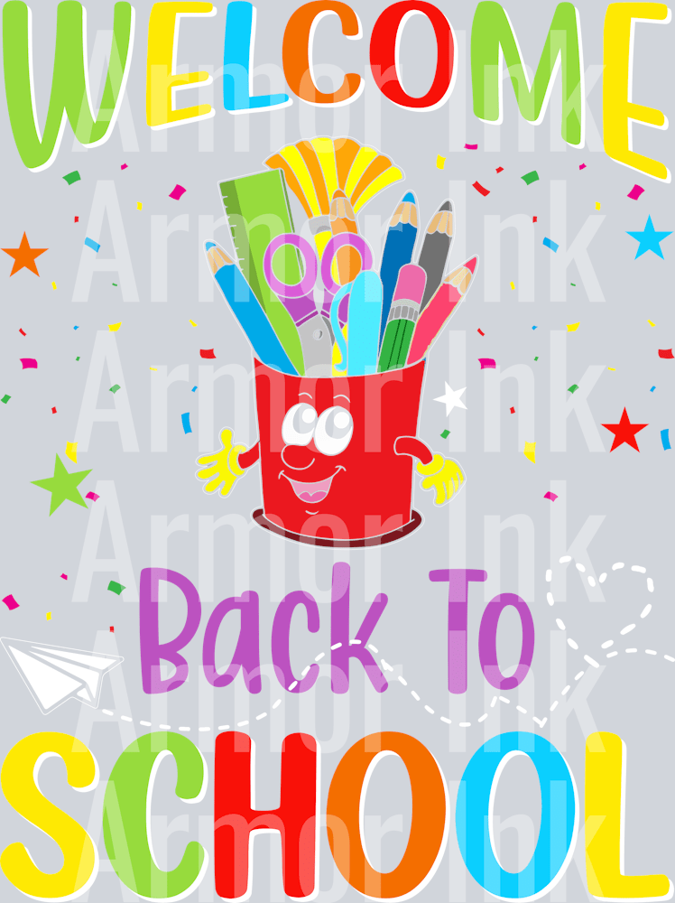 Happy First Day Of School Armor Ink