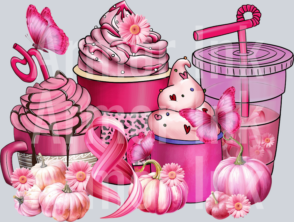 Breast Cancer Cup Coffee Armor Ink