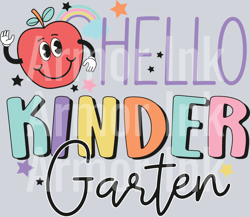 Hello Kindergarten Armor Ink