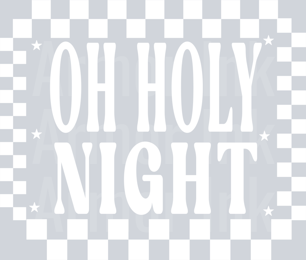 Preppy Oh Holy Night White