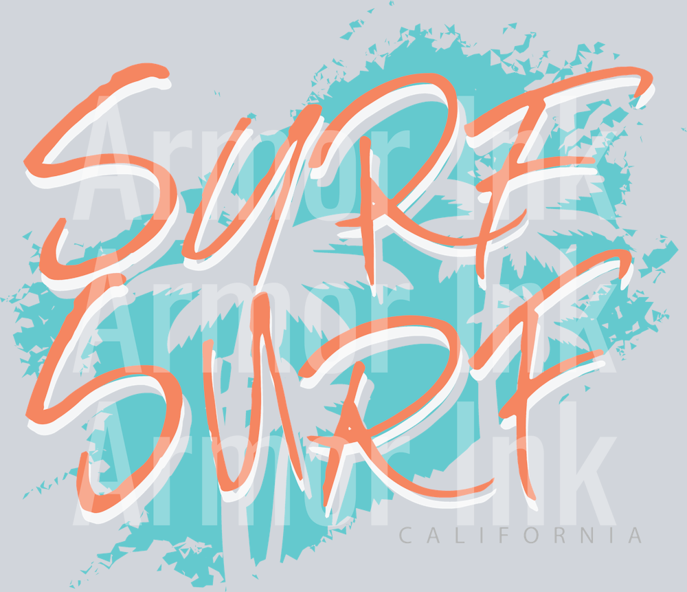 Surf Surf California Armor Ink