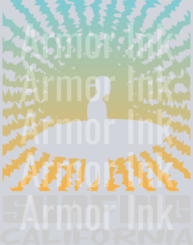 Surfing California Armor Ink