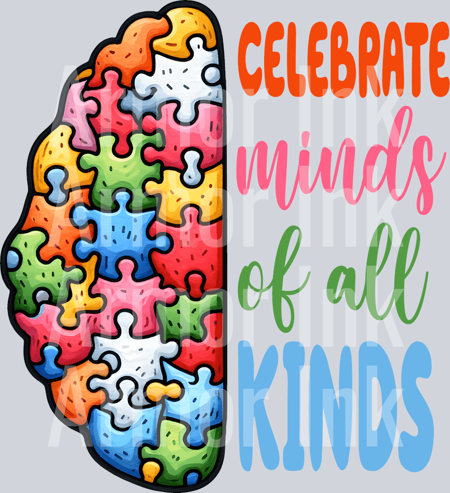 Celebrate Minds Of All Kinds Armor Ink