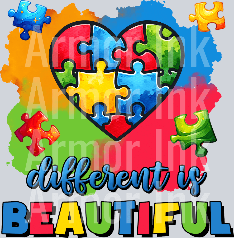 Different Is Beautiful Armor Ink