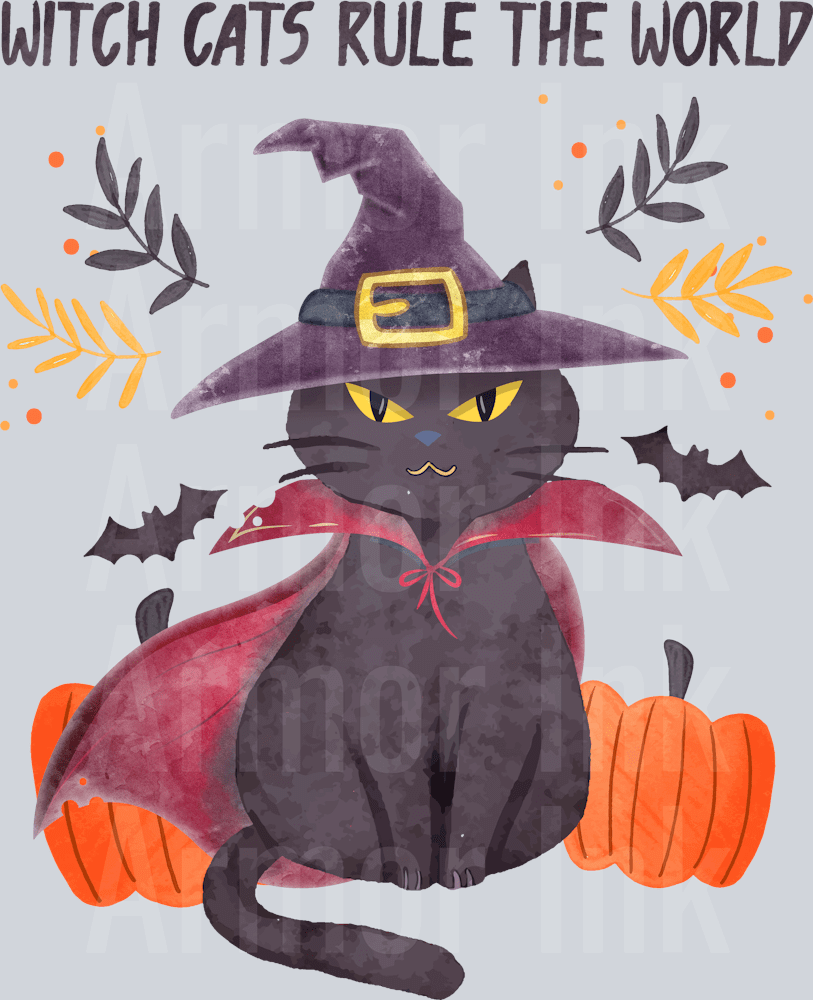 Witch Cats Rule The World Armor Ink